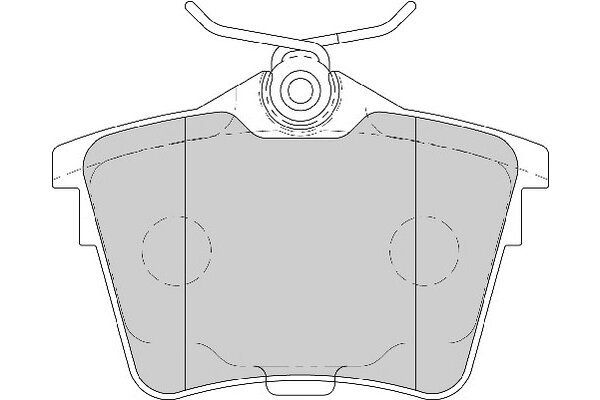 Zadnje kočione obloge S70-1126 - Citroen, Peugeot