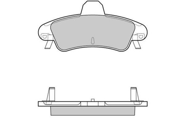 Zadnje kočione obloge S70-1568 - Ford Mondeo 96-00