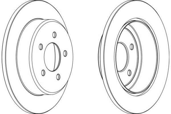 Zadnji kočioni diskovi 61966 - Chrysler