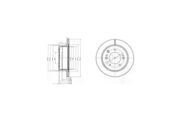 Zadnji kočioni diskovi 62003 - Kia
