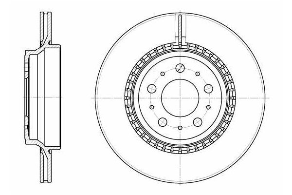 Zadnji kočioni diskovi S71-1259 - Volvo XC90 02-15