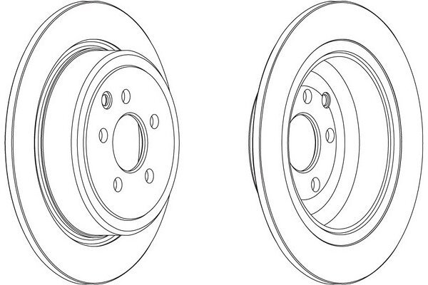 Zadnji kočioni diskovi S71-1356 - Fiat Ulysse 94-10