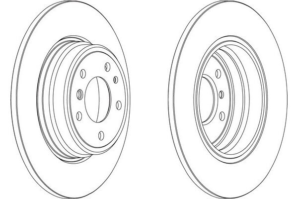 Zadnji kočioni diskovi S71-1377 - BMW Serije 7 94-01