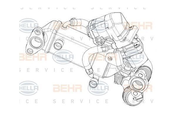 EGR Ventil 8ME376745-371 - BMW