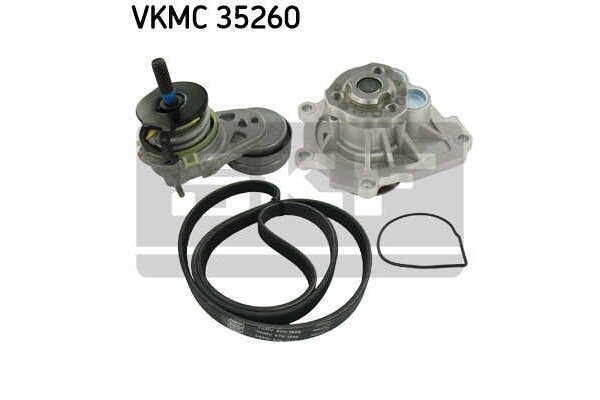 Kit mikro kaiša (+vodena pumpa) 283973 - Opel