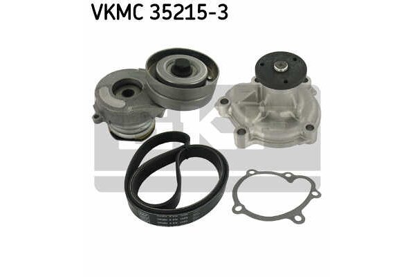 Kit mikro kaiša (+vodena pumpa) 283974 - Opel