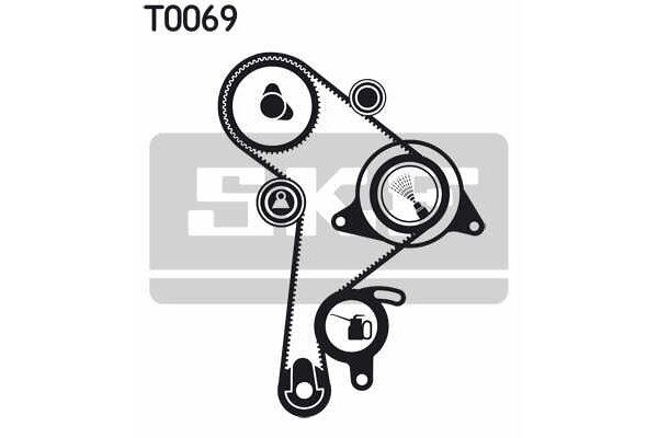 Komplet zupčanika remena VKMA01013 - Volkswagen Polo 94-05