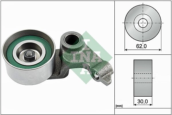 Komplet zupčastog remena (napinjač) 531064320 - Toyota Corolla 97-08