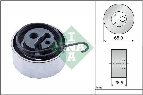 Komplet zupčastog remena (napinjač) 531081910 - Opel Meriva 03-10