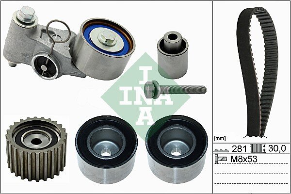 Komplet zupčastog remena 530056310 - Subaru Impreza 01-13