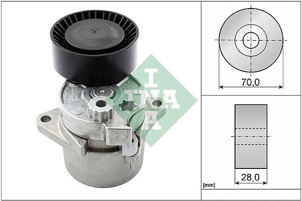 Mikro remen (napinjač) 533001710 - Mercedes-Benz C-Klasa 93-07