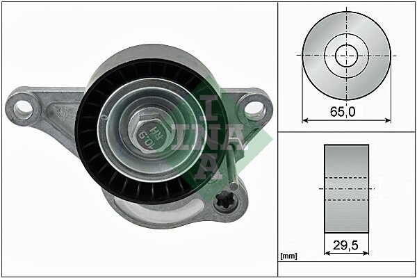 Mikro remen (napinjač) 534028110 - Opel Vivaro 01-14