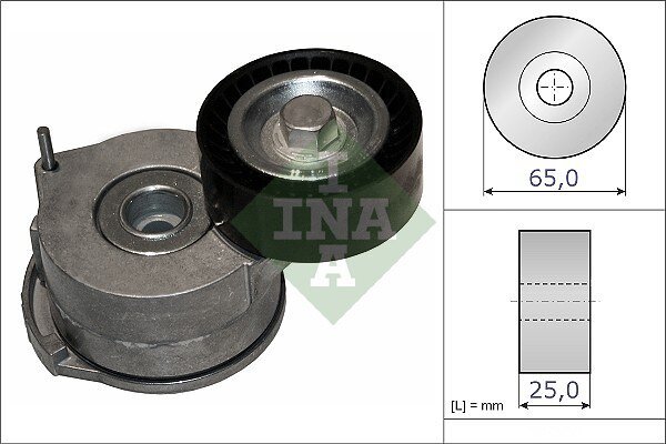 Mikro remen (napinjač) 534036910 - Peugeot 5008 09-17