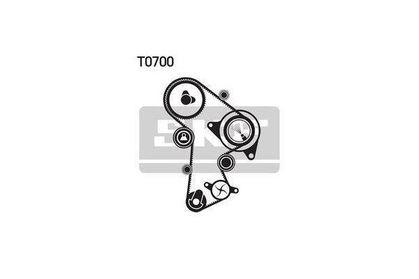 Set zupčastog remena 175025 - Audi, Škoda, Seat, Volkswagen