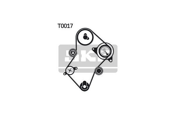 Set zupčastog remena 49414 - Citroen, Peugeot