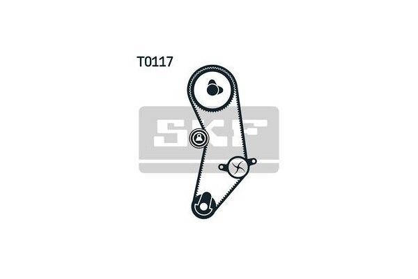 Set zupčastog remena 49747 - Fiat, Lancia