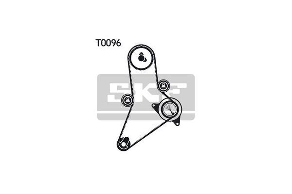 Set zupčastog remena 84897 - Citroen, Peugeot