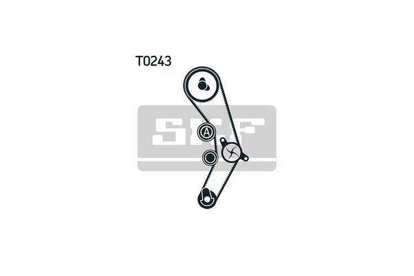 Set zupčastog remena 86937 - Audi, Volkswagen