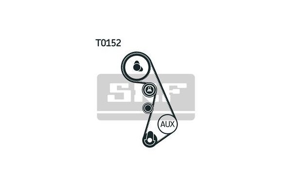 Set zupčastog remena 86957 - Audi, Volkswagen