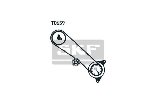 Set zupčastog remena 86991 - Toyota