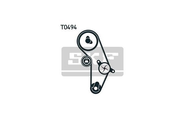 Set zupčastog remena 86995 - Mitsubishi