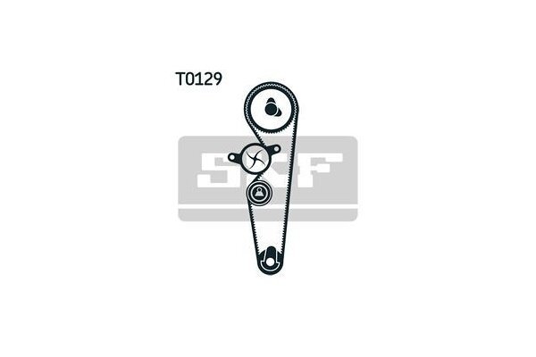 Set zupčastog remena 87005 - Alfa Romeo, Lancia
