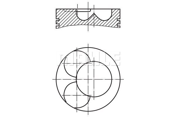Klip - Seat Leon 05-12; 81,01 mm