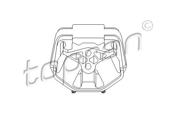 Nosač motora 205 614 755 - Opel Calibra 89-97