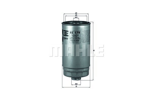 Filter goriva 103020 - Fiat, Kia