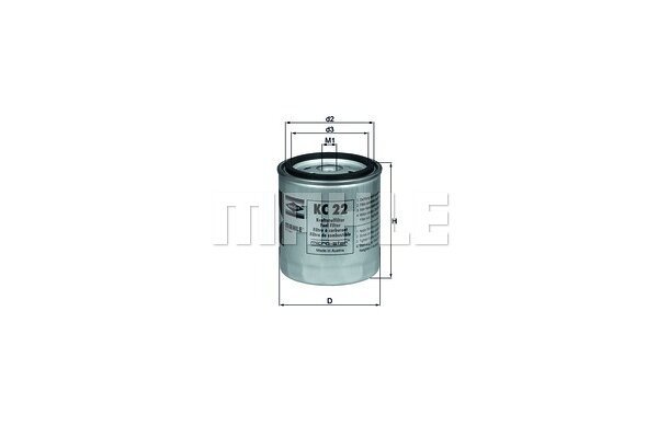 Filter goriva 103032 - Mercedes-Benz