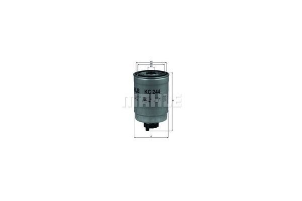 Filter goriva 103035 - Saab