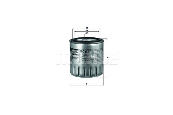 Filter goriva 103049 - Mercedes-Benz