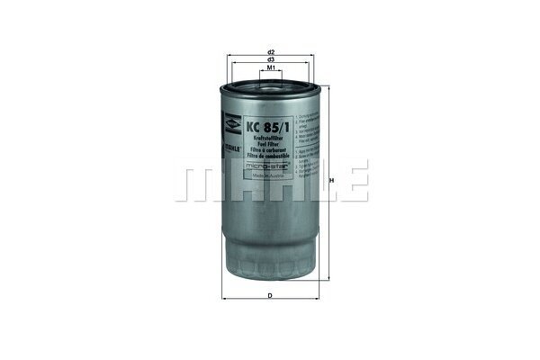 Filter goriva 103058 - Land Rover