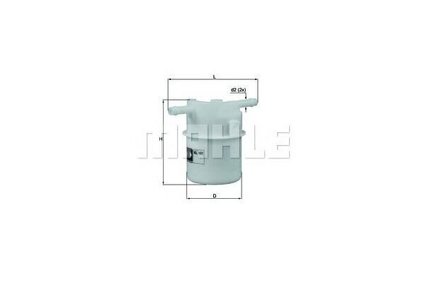 Filter goriva 103403 - Honda, Kia, Rover