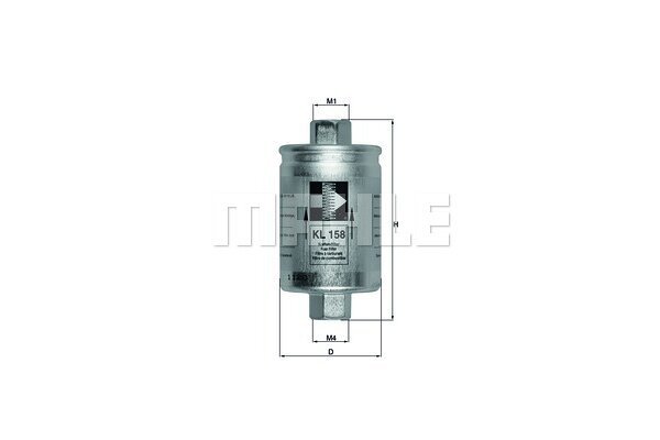 Filter goriva 103451 - Daweoo, Land Rover, Rover