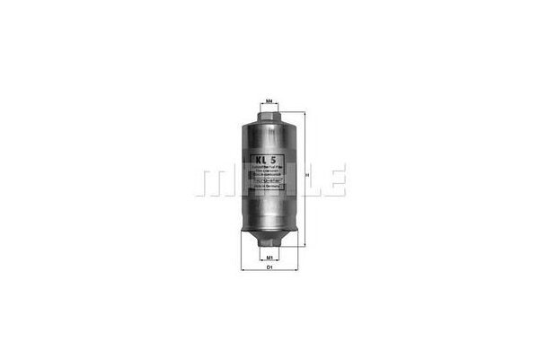 Filter goriva 103549 - Audi, Citroen, Fiat, Lancia