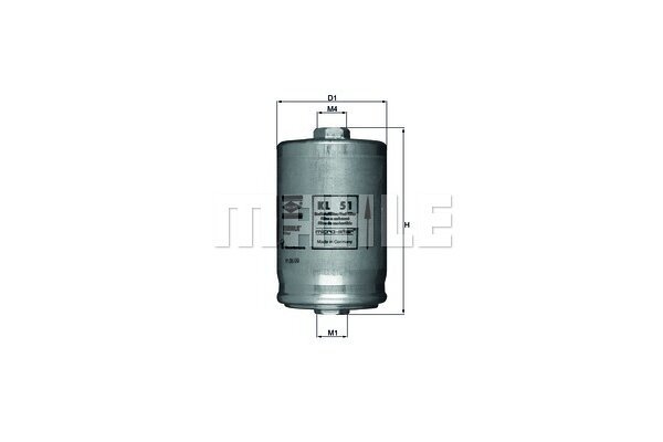 Filter goriva 103554 - Audi