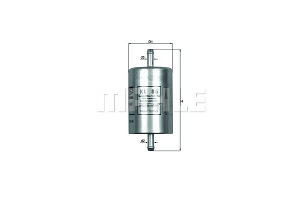 Filter goriva 103608 - Fiat, Lancia