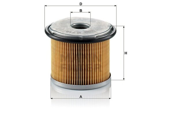 Filter goriva FT5263 - Citroen, Peugeot, Fiat