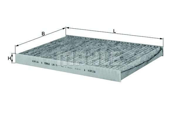 Filter kabine 104096 - Seat, Škoda, Volkswagen