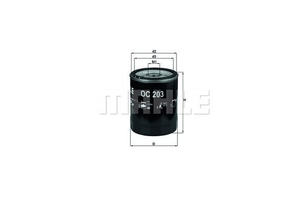 Filter ulja 111048 - Ford