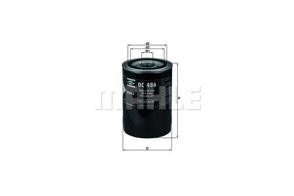 Filter ulja 111142 - Fiat, Iveco, Peugeot