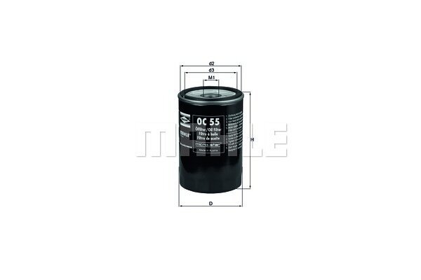 Filter ulja 111158 - Ford