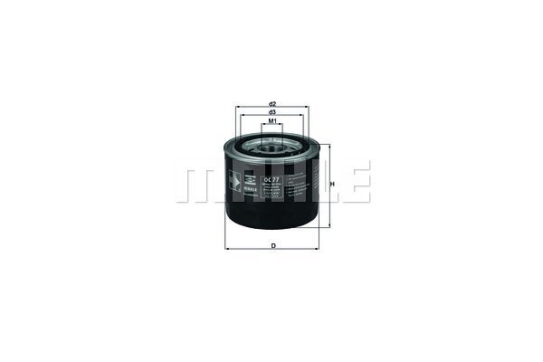 Filter ulja 111174 - Honda, Rover