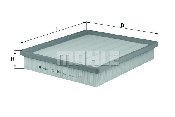 Filter vazduha 105236 - Opel, Saab