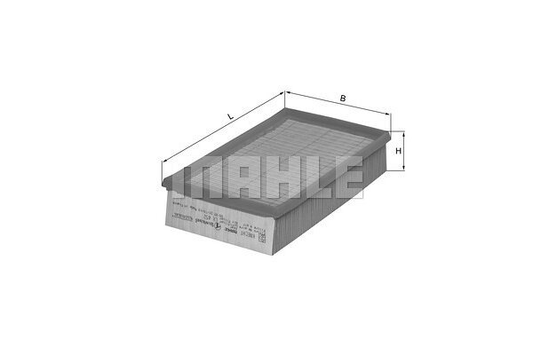Filter vazduha 105501 - Renault