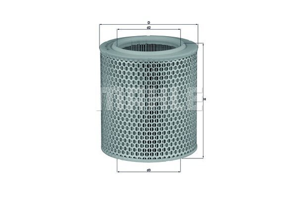 Filter vazduha 105521 - Citroen, Fiat, Peugeot