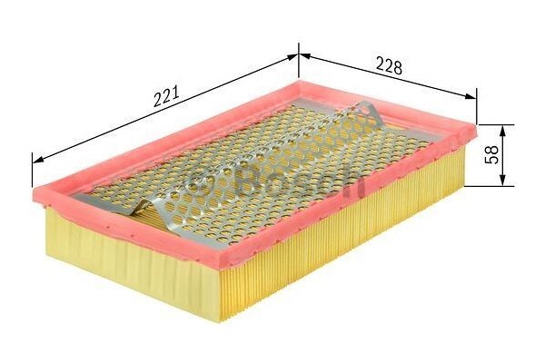 Filter vazduha BS1457433002 - Mercedes Benz 190, Razred E