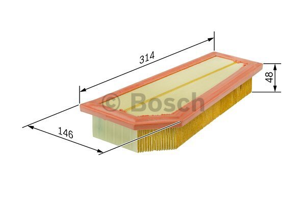 Filter vazduha BSF026400134 - Mercedes-Benz