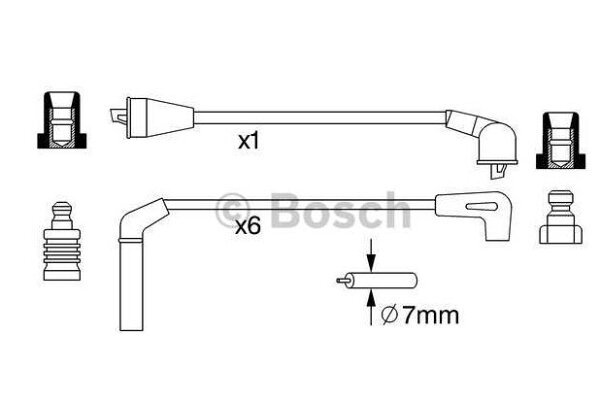 Kablovi za paljenje Chrysler Voyager 84-96